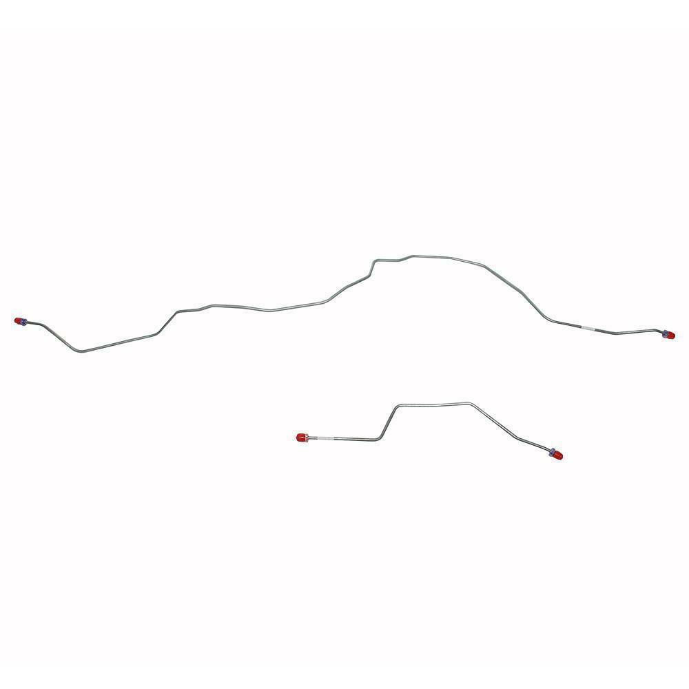 TRA9141OM- 87-96 Ford F-150 Rear axle Brake Line; Set; Steel ...