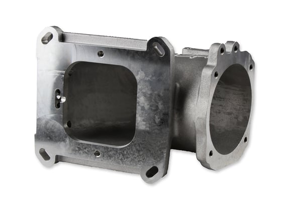 Holley 300-240F Throttle Body Intake Elbow Ford 4150 Flange ...