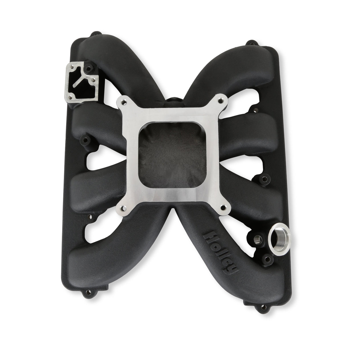 Holley- 300-931BK Single Plane Intake Manifold for Gen III Hemi for EF ...