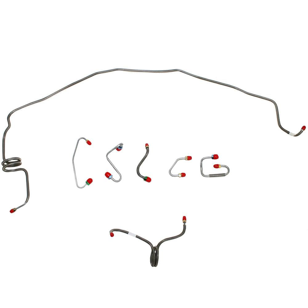 Front Brake Line Kit For 70 Chevy Camaro/Pontiac Firebird Power Disc ...