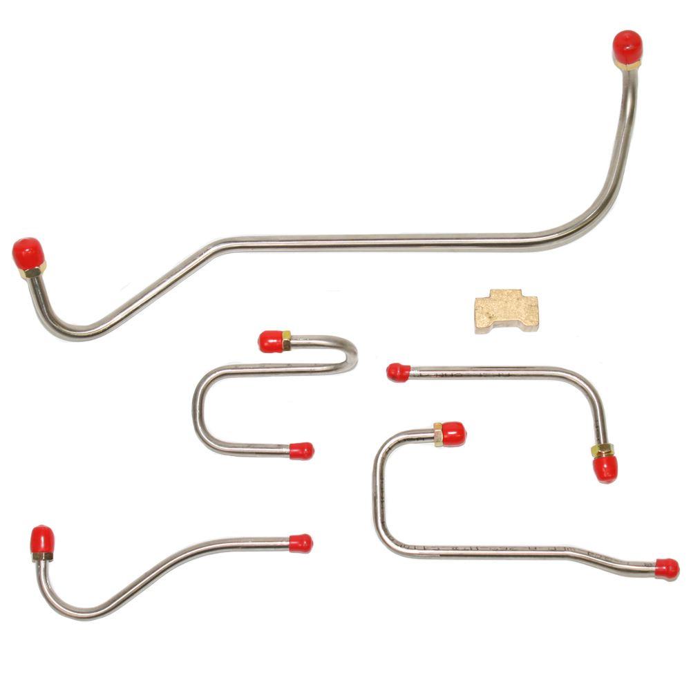 Pump to Carburetor Fuel Line For 64-65 Mopar B-Body Hemi X Ram w/ Dual ...