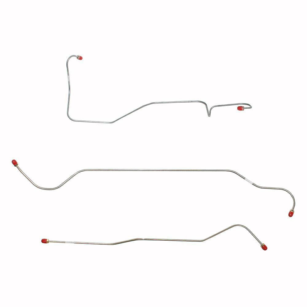 Front Brake Line Kit For 52 Chevy/GMC 3/4 Ton Truck Front 3 Piece Brake ...